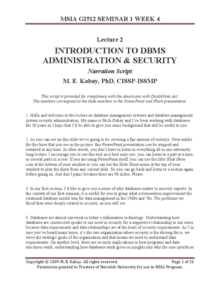 Dbms Script | PDF | Databases | Relational Database