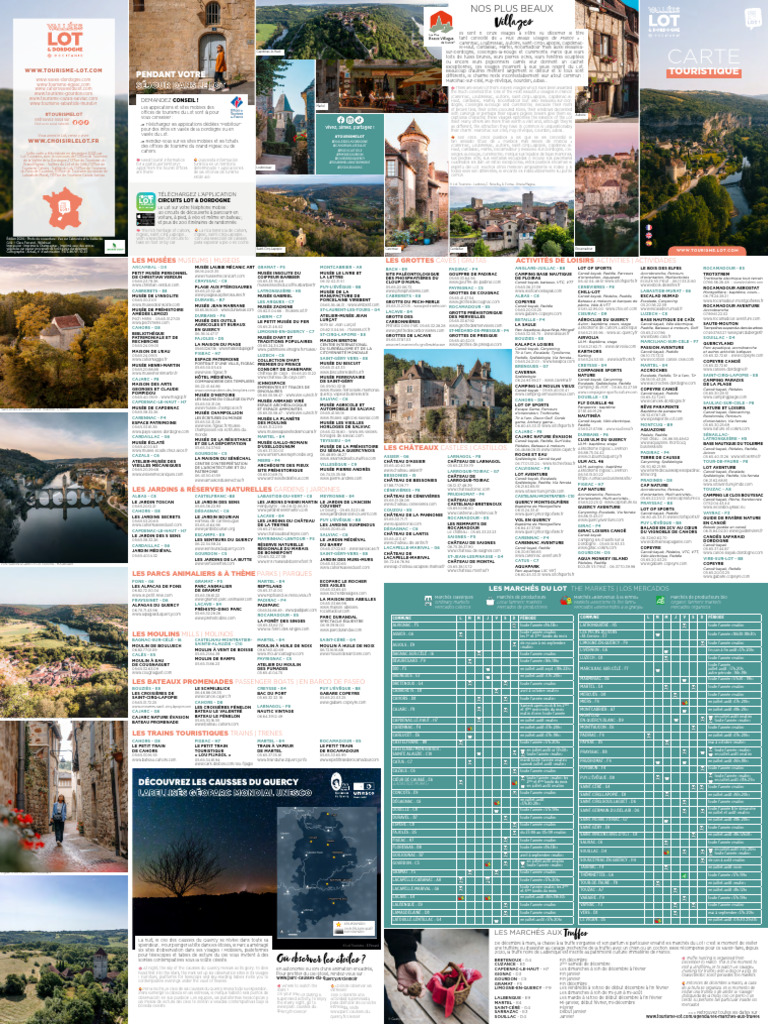 Carte Touristique 2024 | PDF