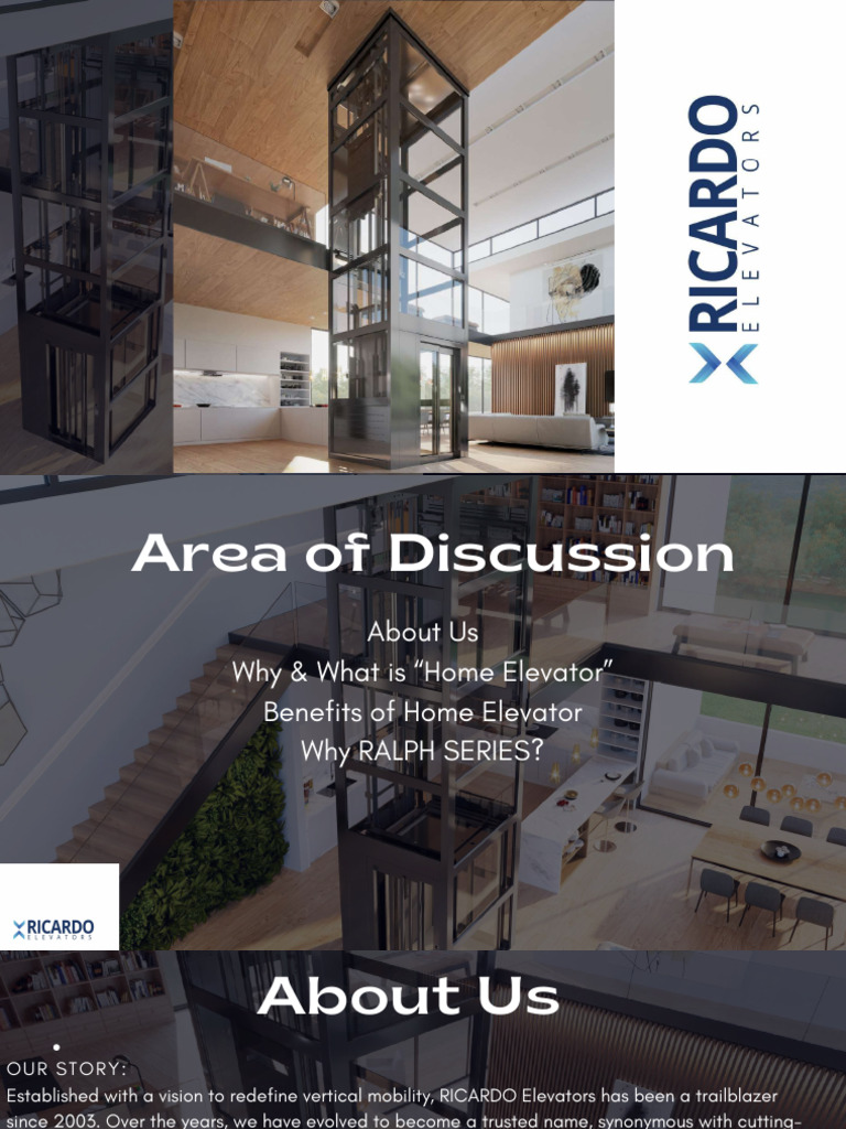 Ricardo Elevators - About Us - Compressed | PDF