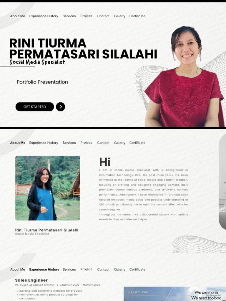 Portfolio Rini T P Silalahi | PDF