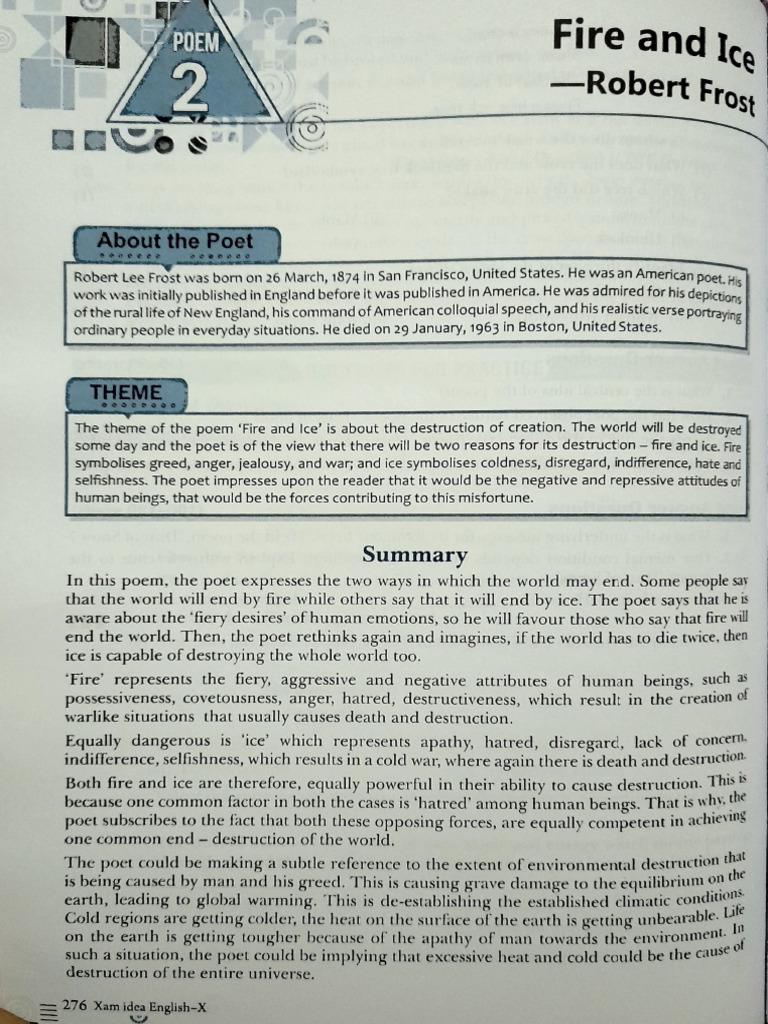 Fire and Ice | PDF