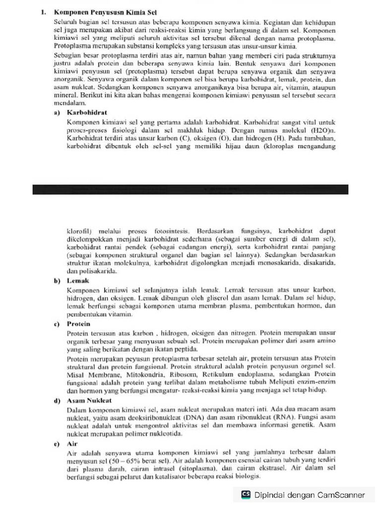 Bahan Bacaan Biologi LX | PDF