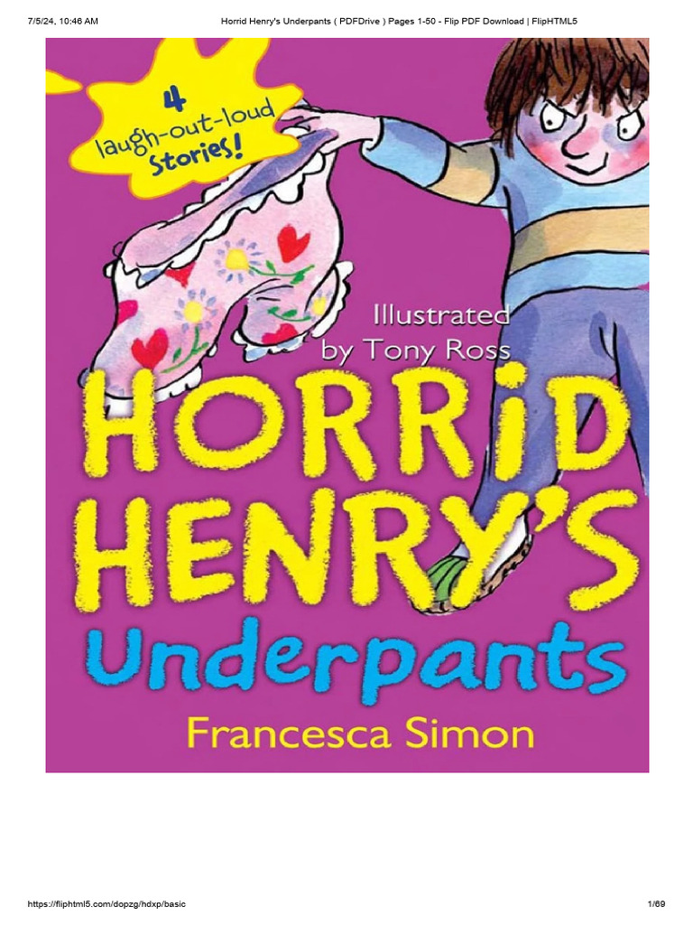 Horrid Henry's Underpants | PDF Horrid Henry's Underpants | PDF