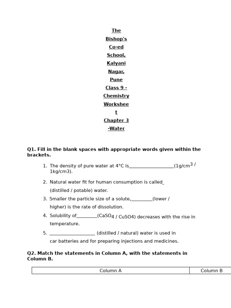 28062023020630worksheet1 - Water | PDF