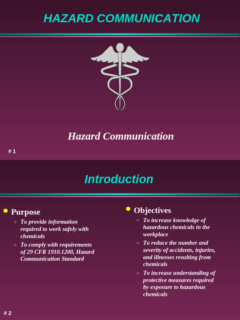 Hazcom 1 | PDF