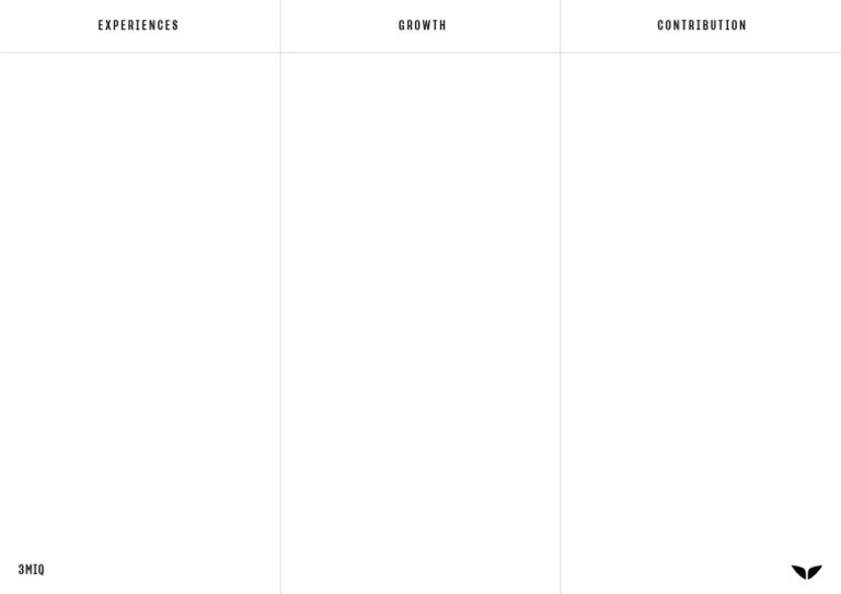 3MIQ A4 Template Editable-1 | PDF