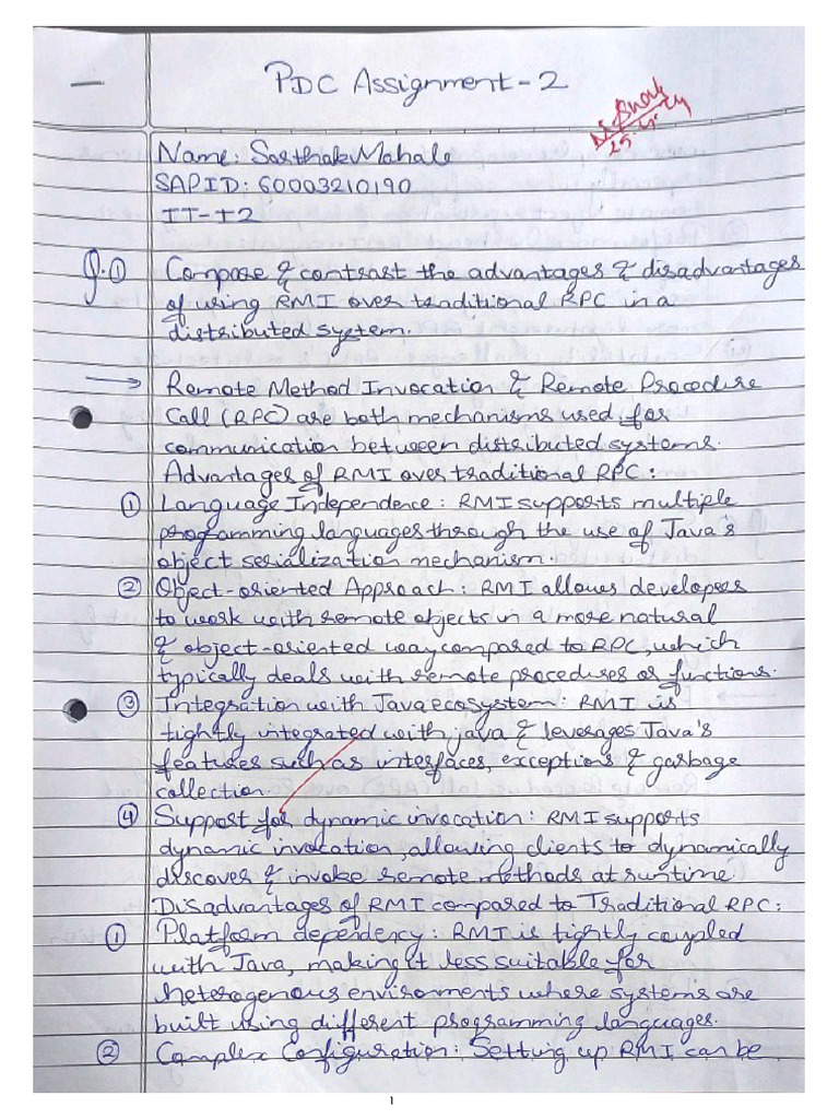 PDC Assignment 2 | PDF