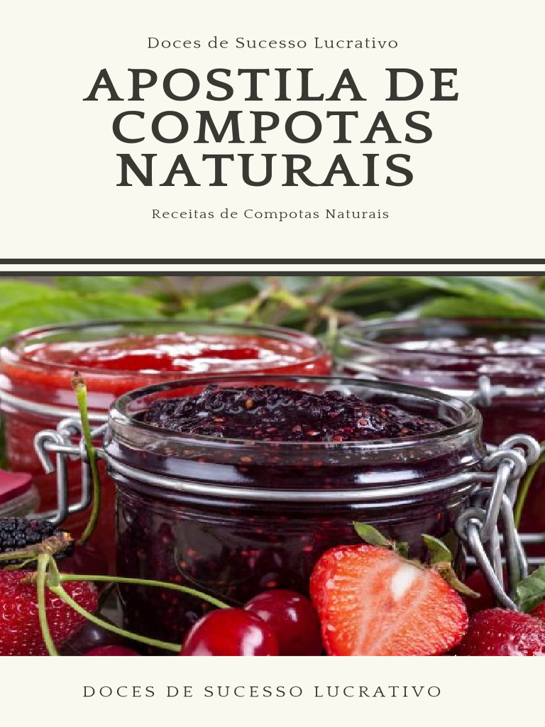 Apostila de Compotas Naturais | PDF