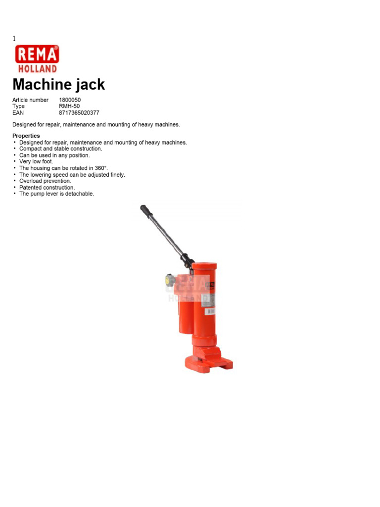 FT - Gato RMH-50 REMA DELTA | PDF