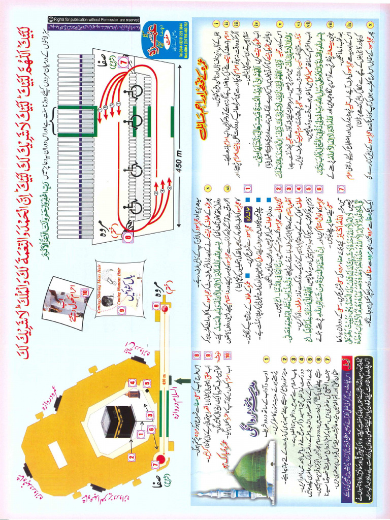 Umrah Guide Chart Urdu Back4 | PDF