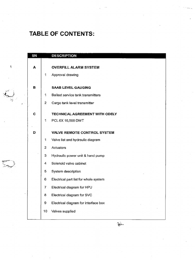 KMTC Overfill Alarm System Saab Level Gauging Valve Remote Control ...