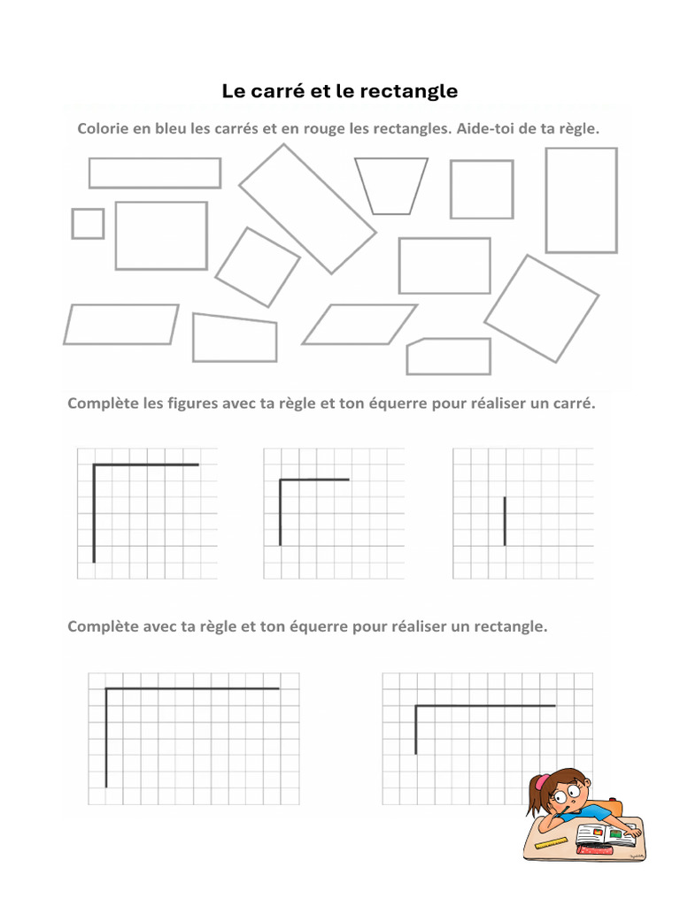 Le Carré Et Le Rectangle | PDF