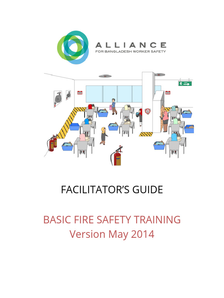Alliance Fire Safety Faciliator Guide | PDF | Fire Safety | Fires