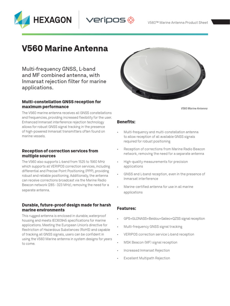 VERIPOS - V560 - Product Sheet | PDF