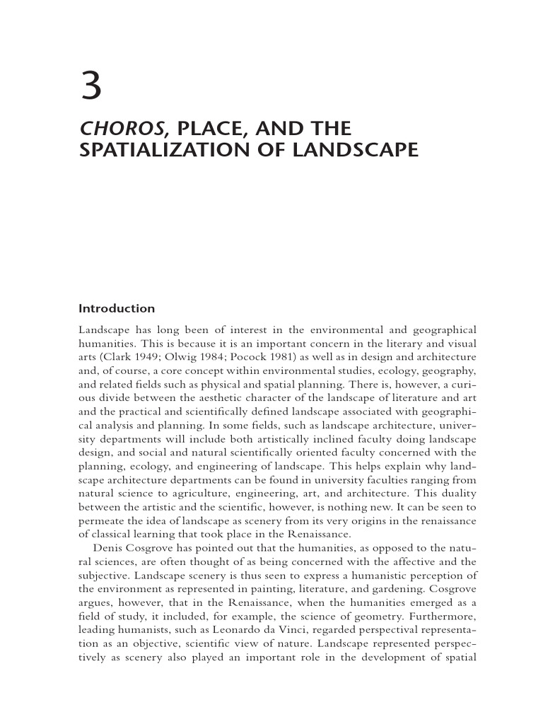 Kenneth R. Olwig - The Meanings of Landscape - (2019) - 95-106 | PDF