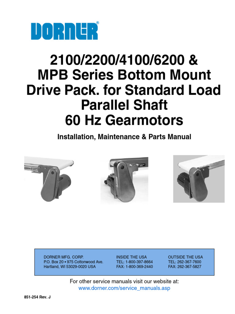 2200 Parallel Shaft Bottom Mount | PDF