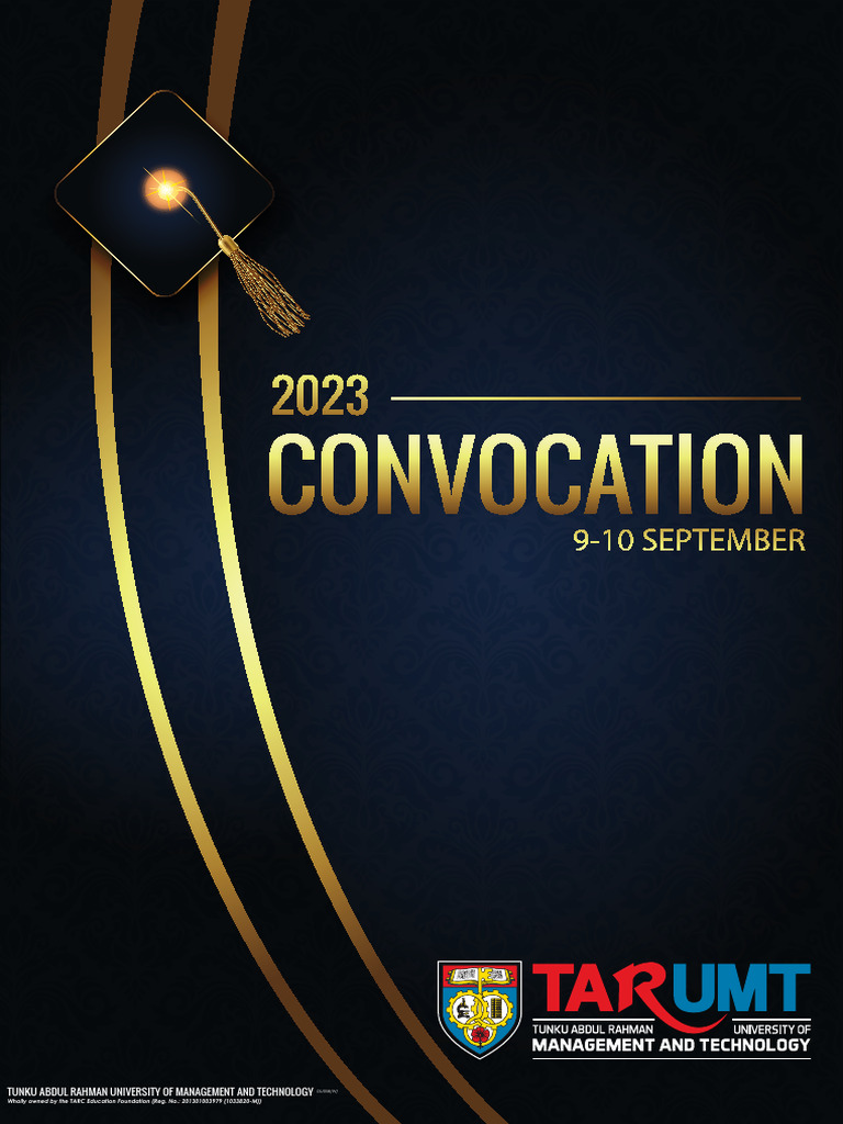 Convcation Booklet - September 2023 | PDF