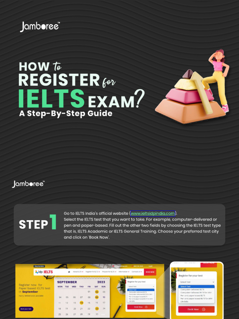 IELTS Registration Process by Jamboree | PDF