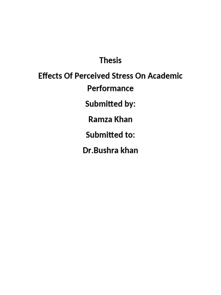 Thesis 1 | PDF