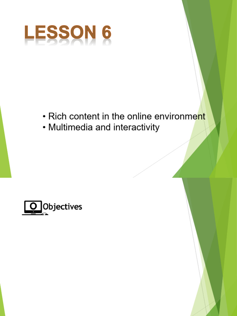 L6 Interactive Multimedia | PDF