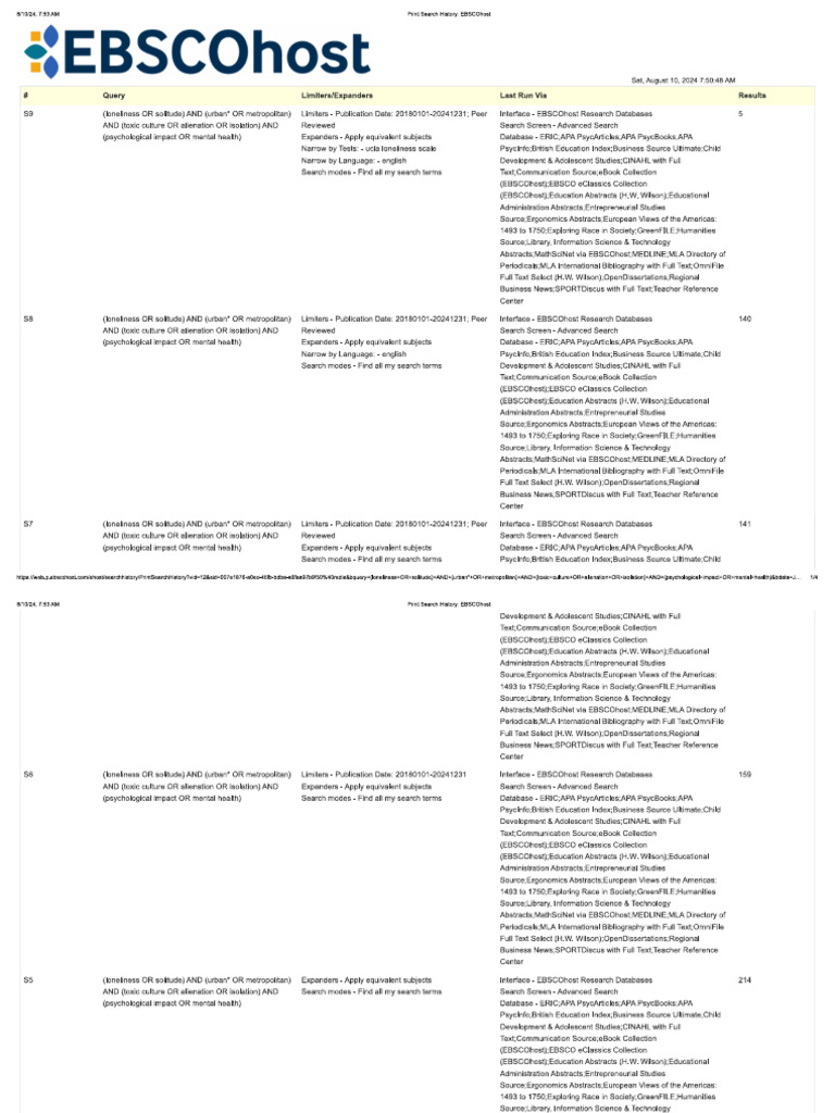 Search Criteria | PDF