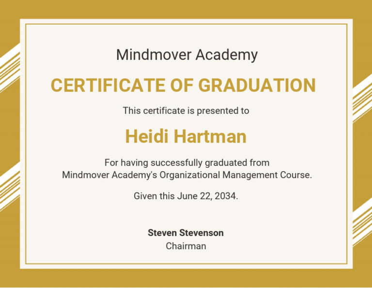 Engineering Degree Certificate Template | PDF