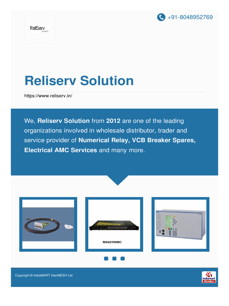 Reliserv Solution | PDF