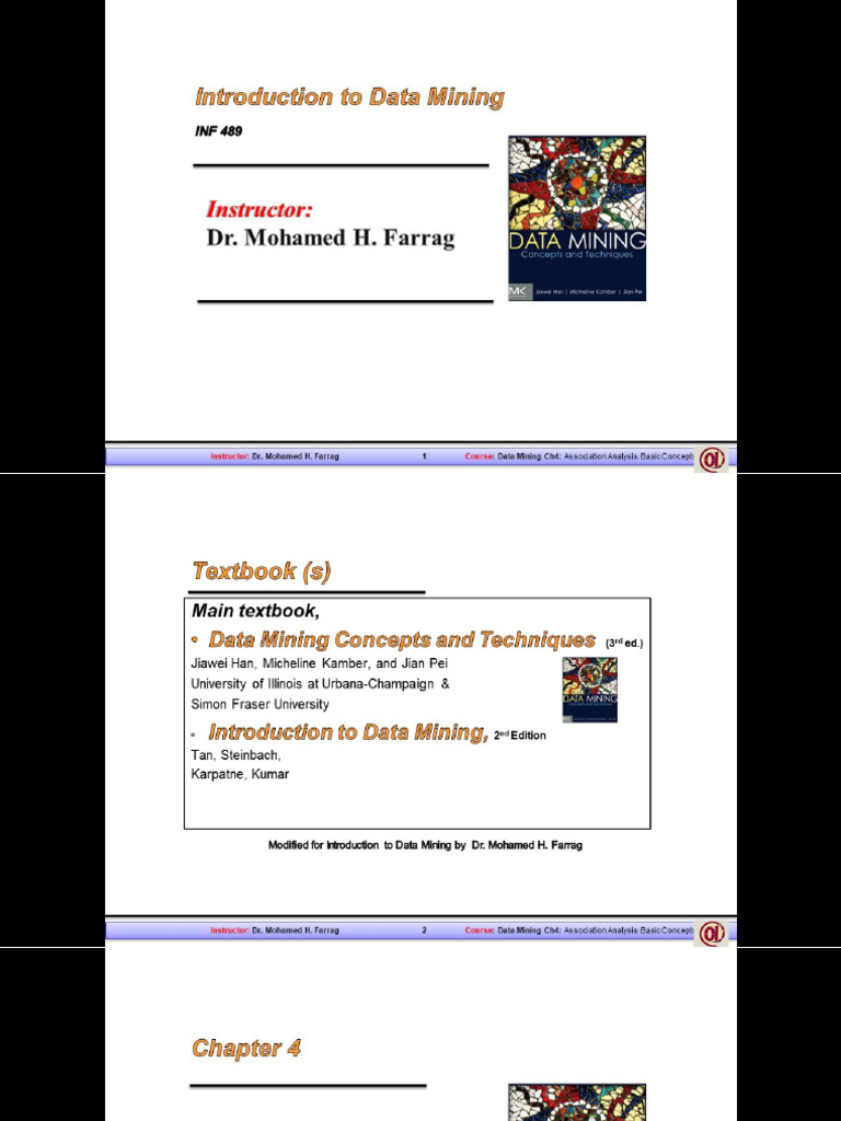 Part 4 Mining Freqent Patterns | PDF | Theoretical Computer Science | Data Management
