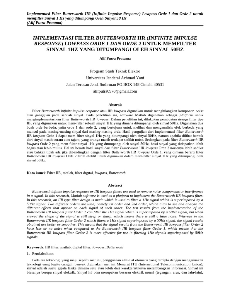 Alif Putra Pratama UASPSD | PDF