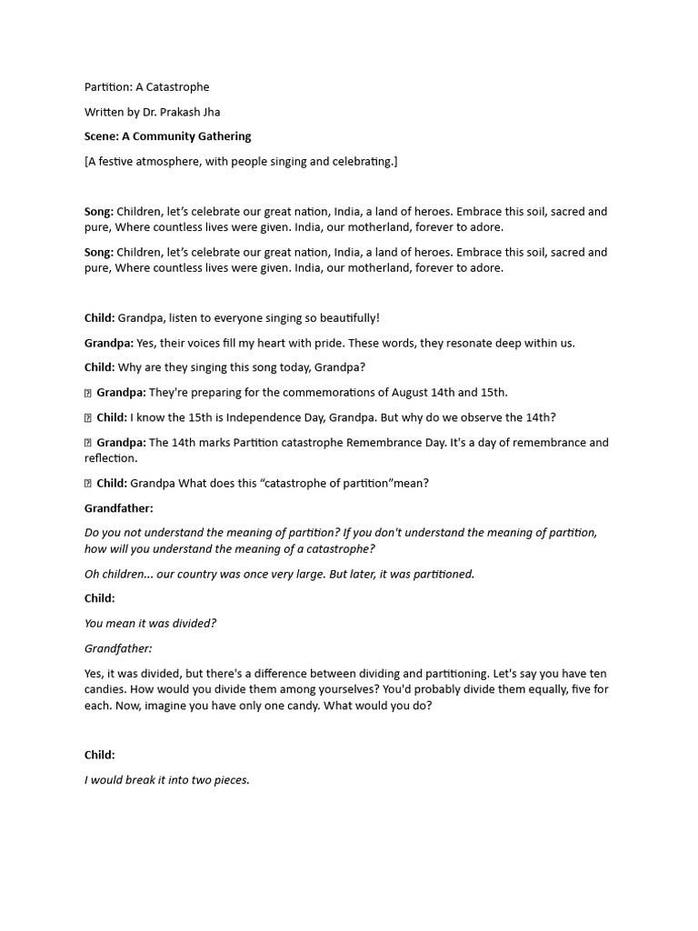 english-partition | PDF