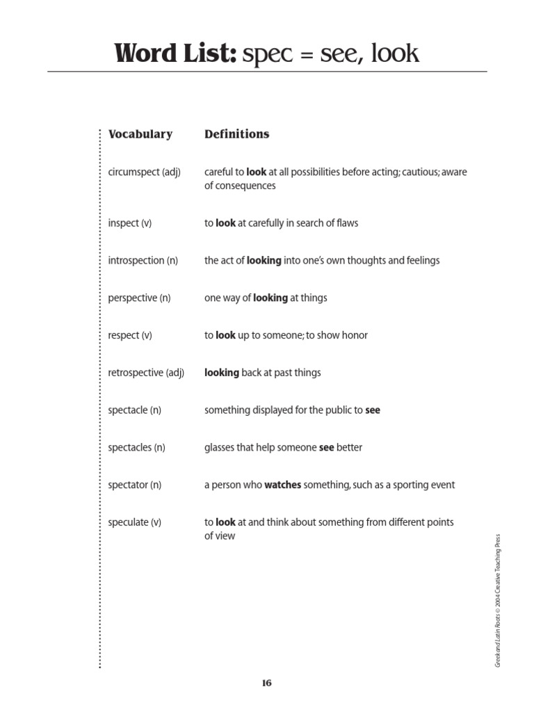 Roots 3 - Spec | PDF