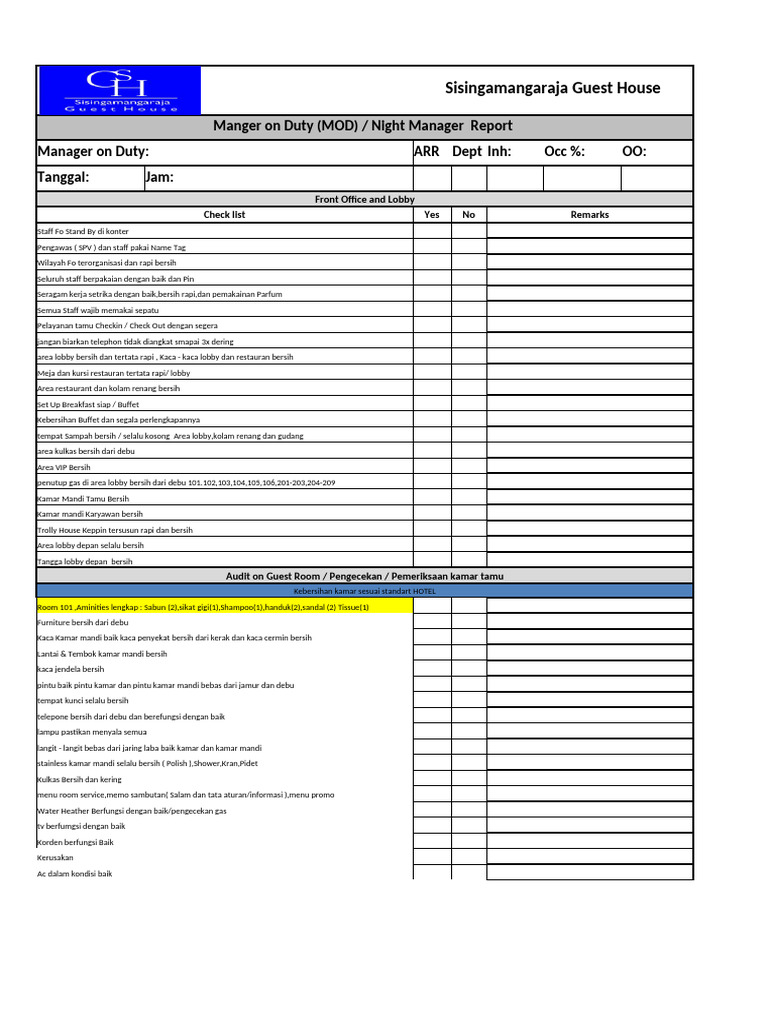 Form Mod SGH | PDF