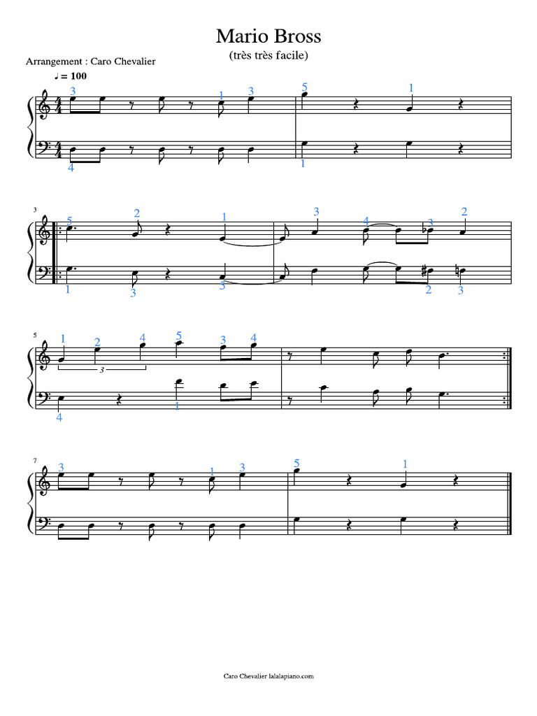 Super Mario B Ross Niveau 1 | PDF