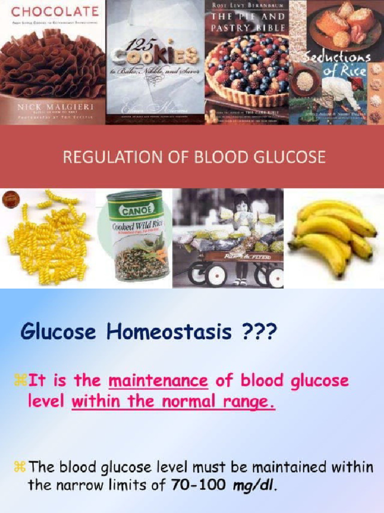 Regulation of Blood Glucose | PDF