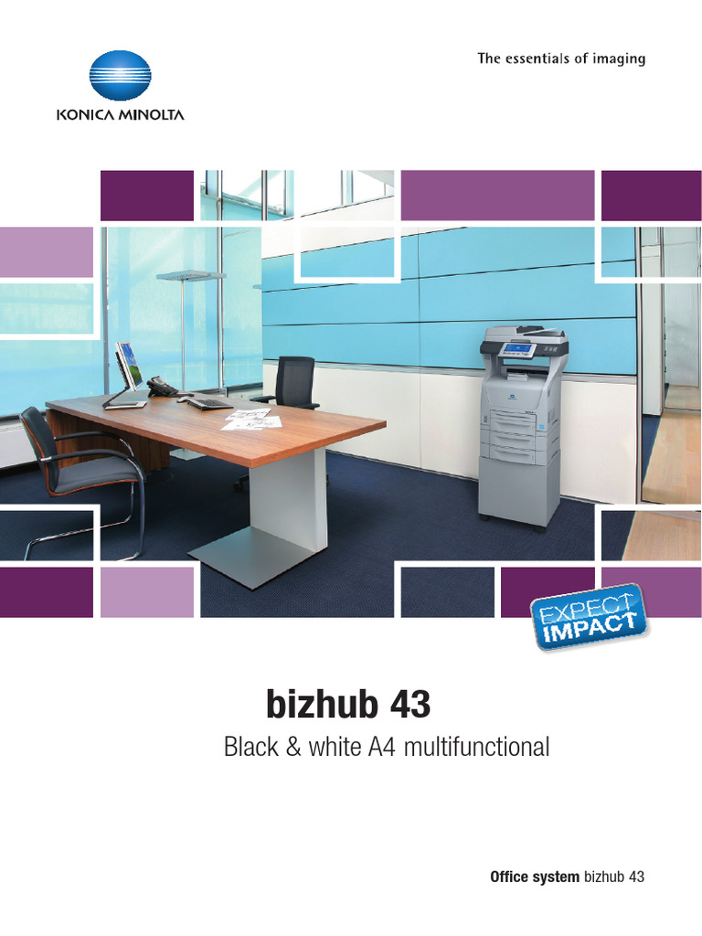 Bizhub 43 Brochure | PDF