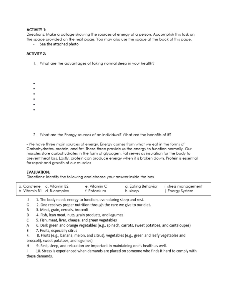 Week 2 Activity Pe | PDF