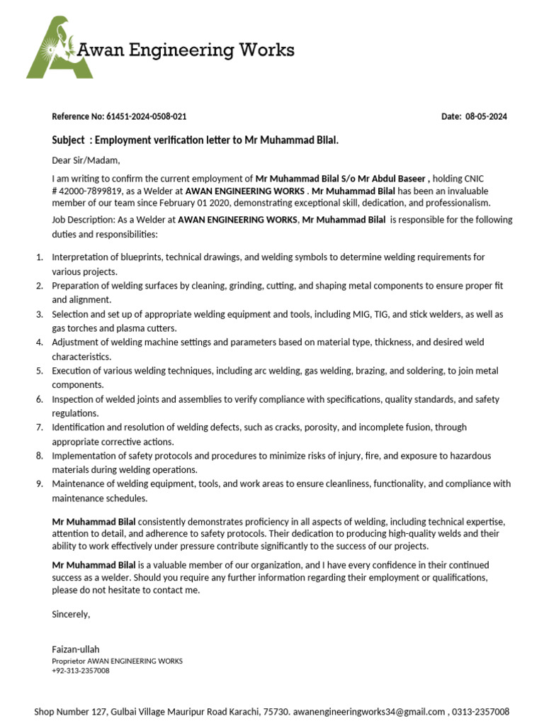 Muhammad Bilal Pdf 