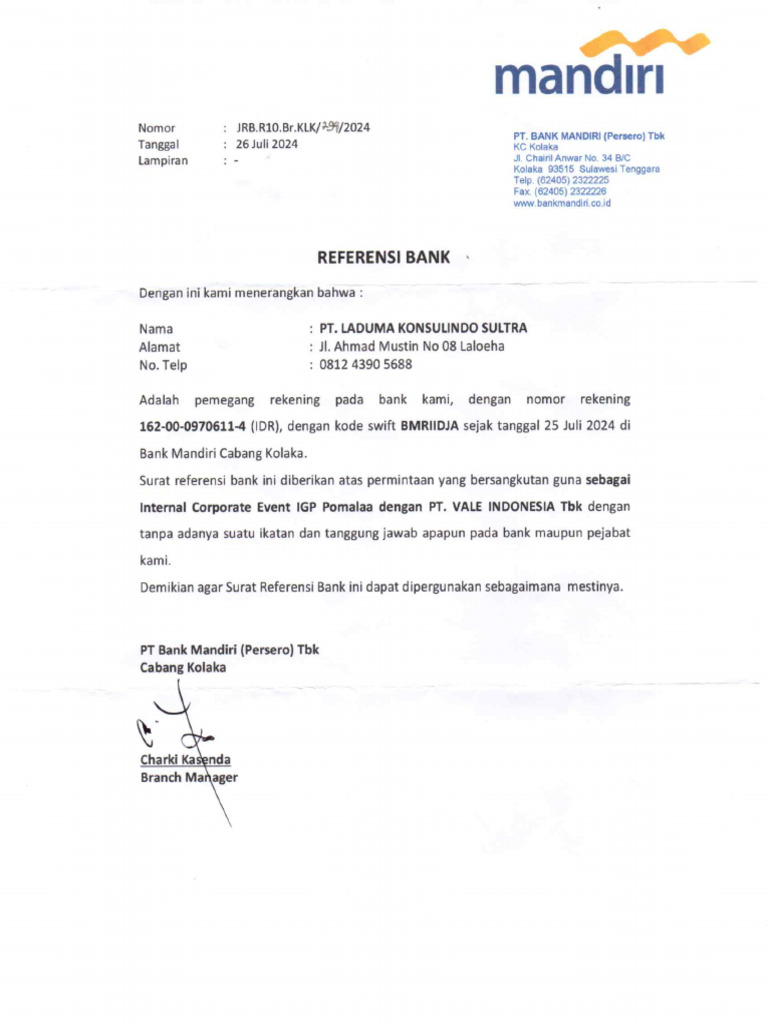 Referensi Bank | PDF