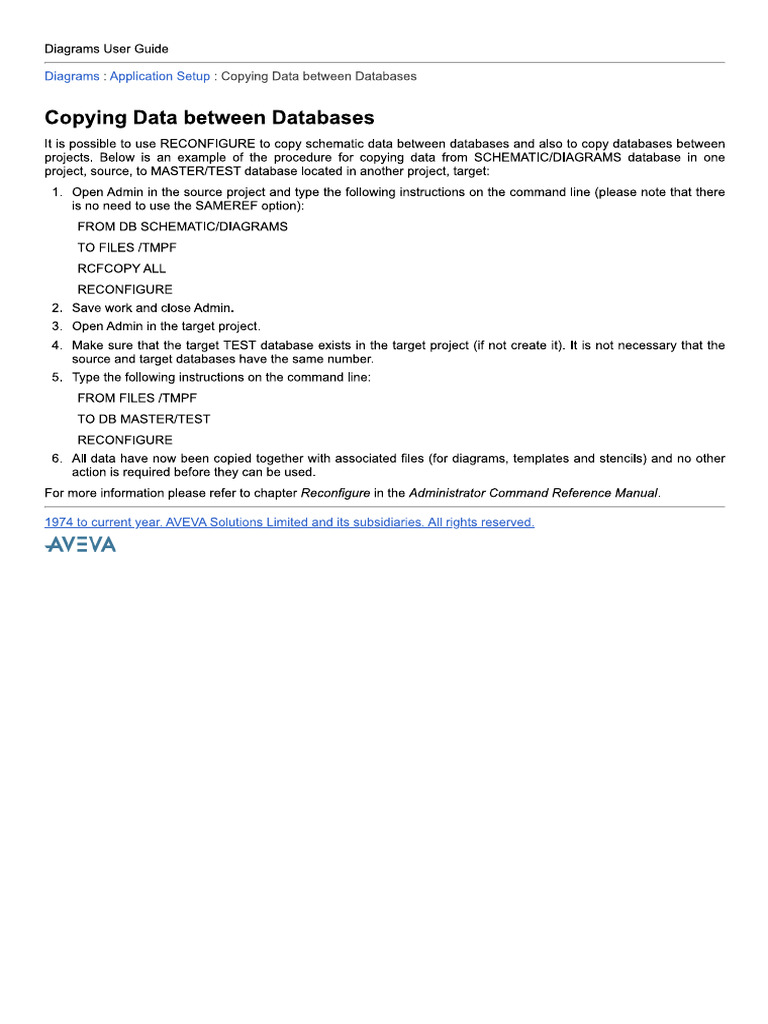 Copying Data Between Databases | PDF