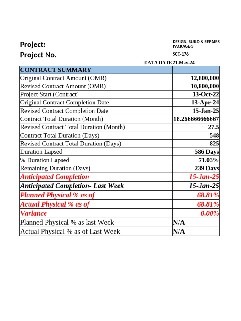 Weekly Report Format | PDF