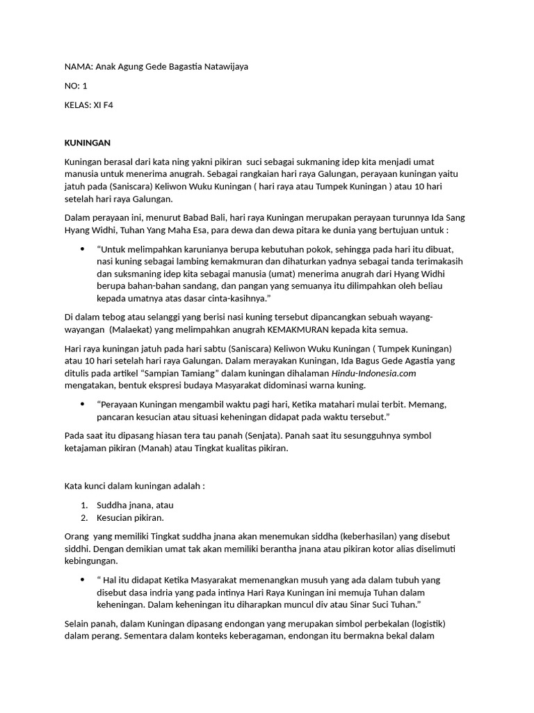 AGAMA Gung Bagas | PDF