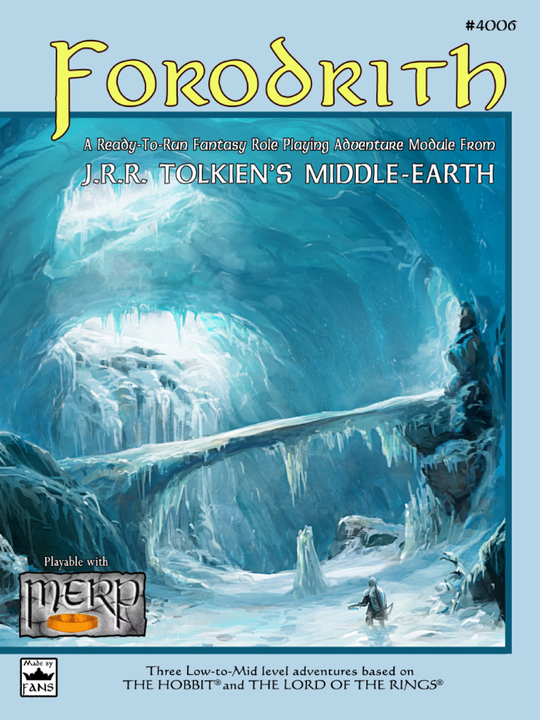 Forodrith - MERP Style Module | PDF | Middle Earth