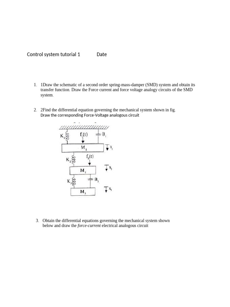 Control System Tutorial | PDF