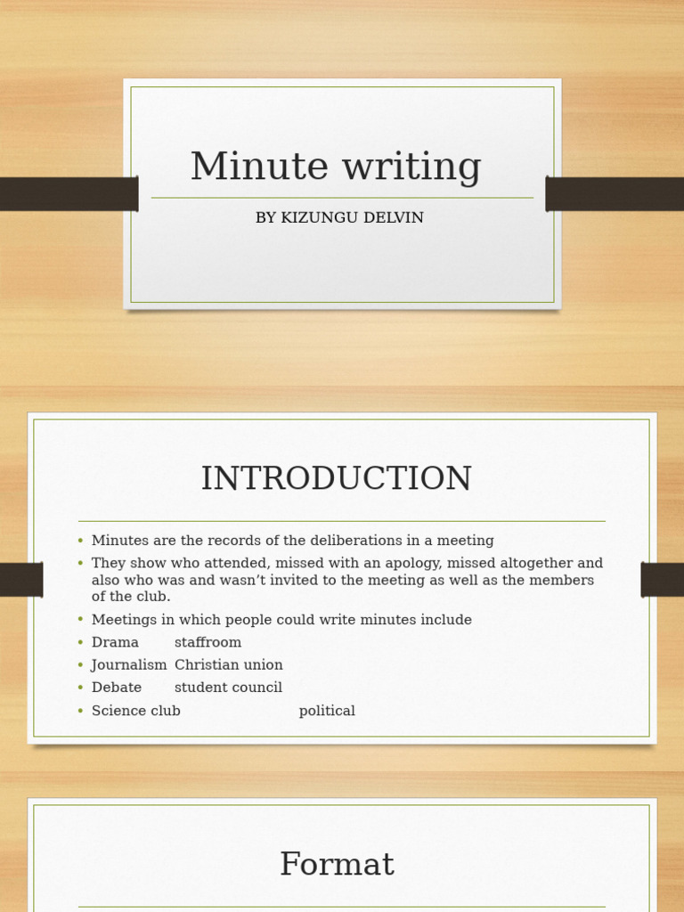 Kizungu Minutes | PDF