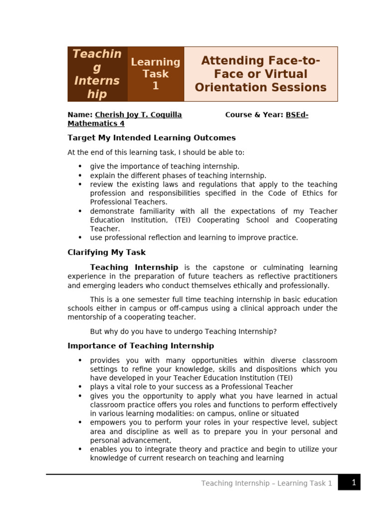 Learning-Task-1- Ready to print | PDF