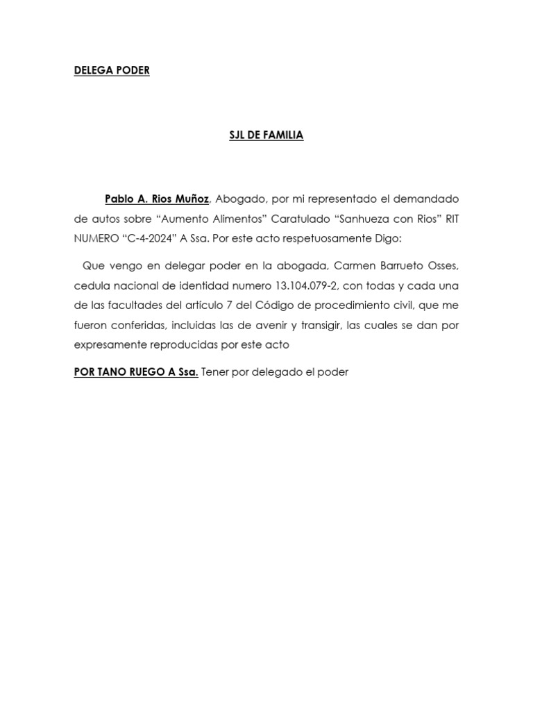 Delega Poder | PDF