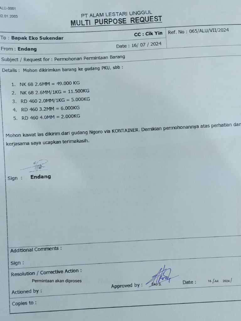 MPR PKU No. 65 | PDF