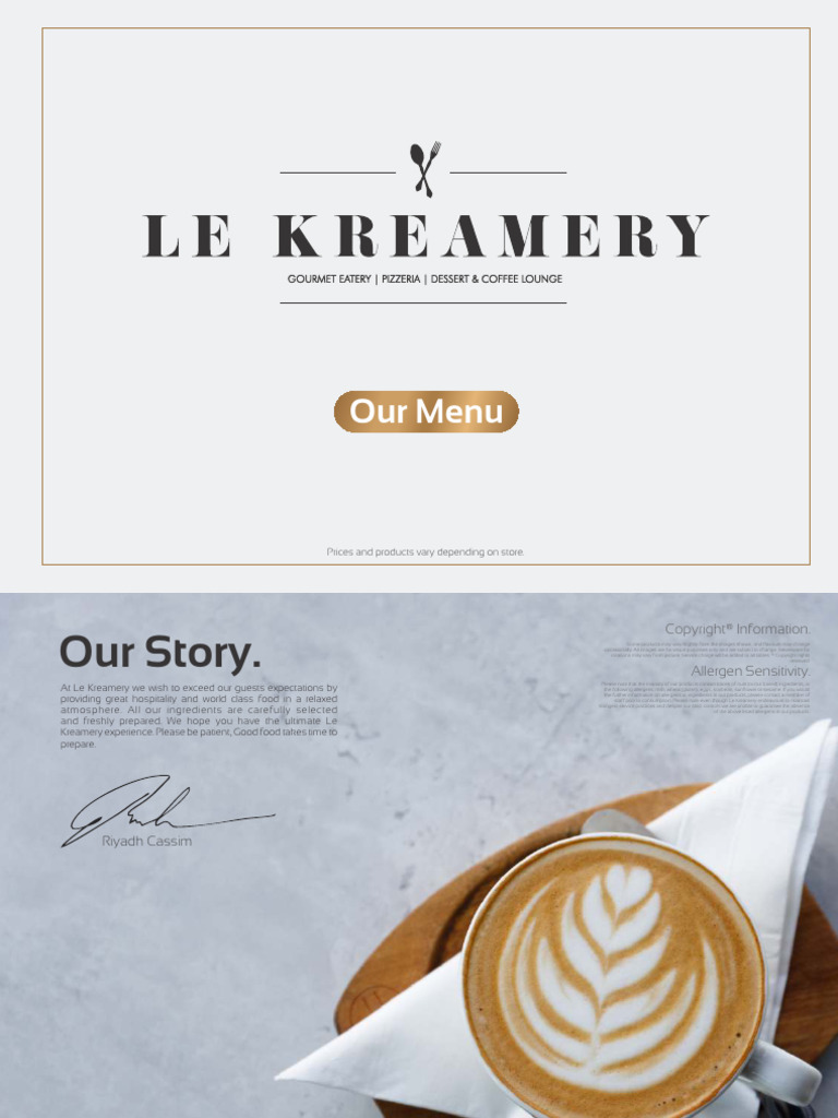 New Menu Design | PDF