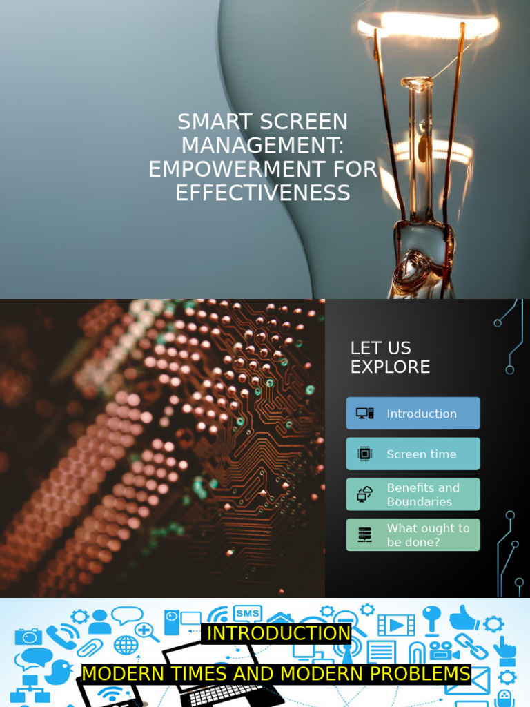 Smart Screen Management | PDF