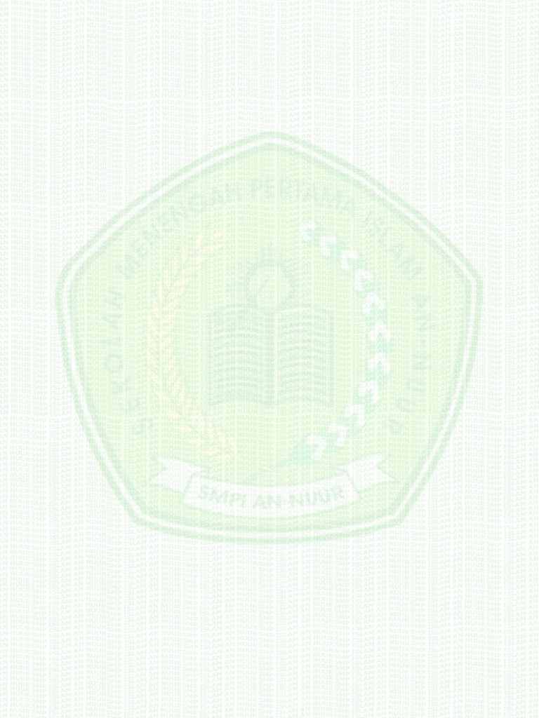 Background Raport An Nuur Hijau | PDF